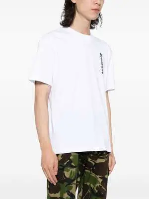 GROUND ZERO Logo-print Cotton T-shirt - White