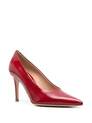GIANVITO ROSSI 85mm Leather Pumps - Red