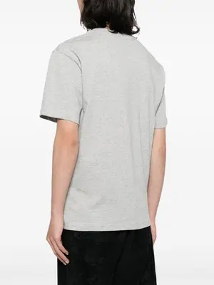 GROUND ZERO Graphic-print Cotton T-shirt - Grey