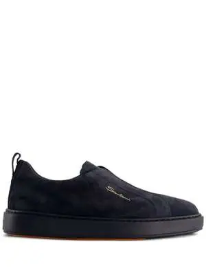 Santoni Slip-on Sneakers - Blue