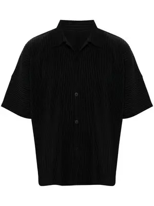 Issey Miyake Spread Collar Shirts For Men