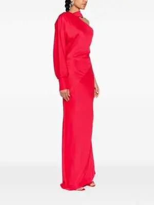 GENNY Satin Maxi Dress
