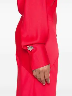 GENNY Satin Maxi Dress