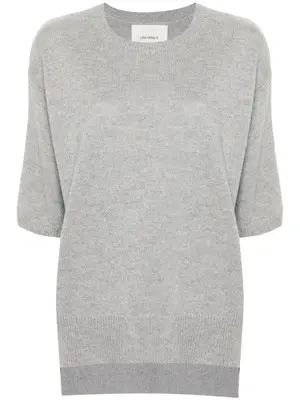 LISA YANG Camille Cashmere Sweater - Grey