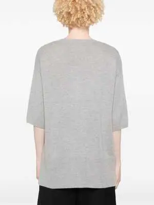 LISA YANG Camille Cashmere Sweater - Grey