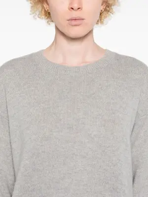 LISA YANG Camille Cashmere Sweater - Grey
