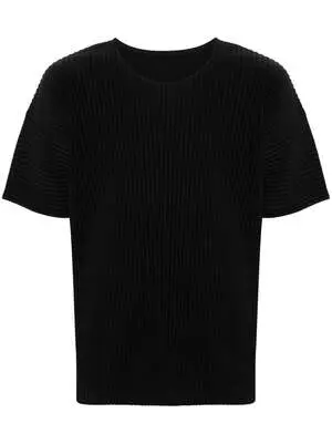 Issey Miyake Basic T-shirt - Black