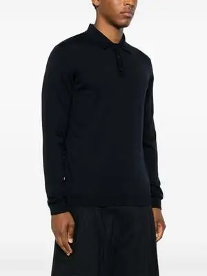 ROBERTO COLLINA Merino Wool Polo Shirt