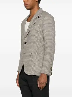 LARDINI Houndstooth Blazer