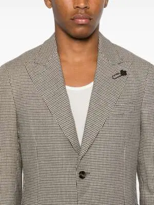 LARDINI Houndstooth Blazer