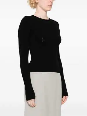 Magda Butrym Sculpted Ribbed T-shirt