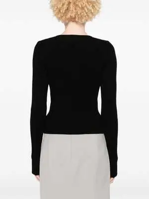 Magda Butrym Sculpted Ribbed T-shirt
