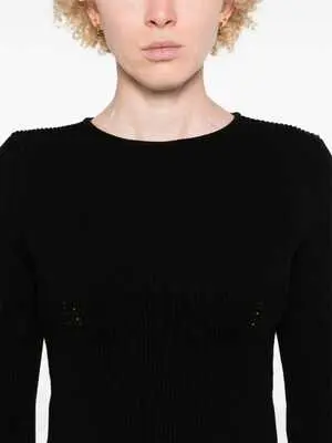 Magda Butrym Sculpted Ribbed T-shirt
