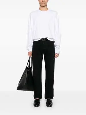 The Row Black Wash Jeans For Men
