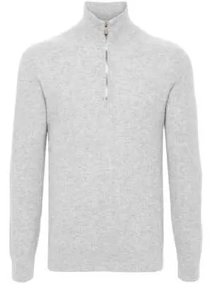 Brunello Cucinelli Cashmere Half-zip Sweater
