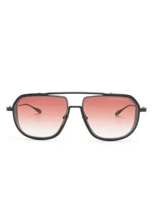 Dita Intracraft Pilot-frame Sunglasses - Blue