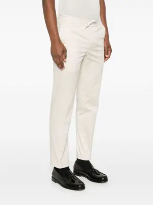 Sandro Elasticated Straight-leg Trousers
