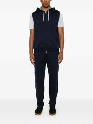Brunello Cucinelli Raised-seam Trousers - Blue
