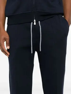 Brunello Cucinelli Raised-seam Trousers - Blue