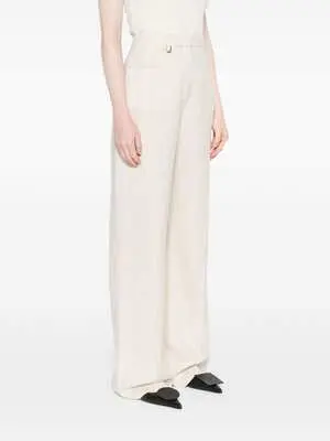 Jacquemus Le Pantalon Sauge Trousers - Neutrals