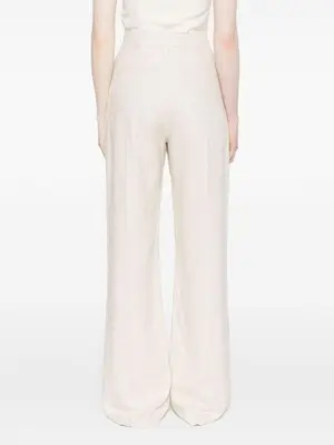 Jacquemus Le Pantalon Sauge Trousers - Neutrals