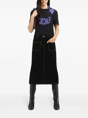 COURREGES Graphic Print T-shirt