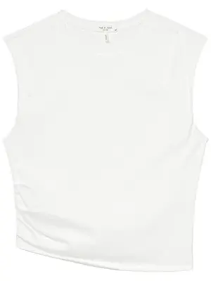 Rag & Bone Mica Tank Top - White
