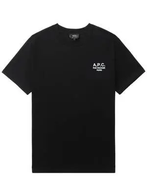 A.p.c. Logo-embroidered T-shirt