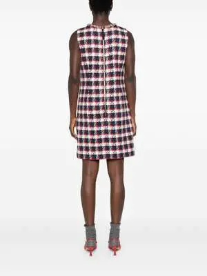 Carolina Herrera Chain-collar Midi Dress