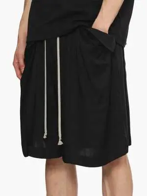 Rick Owens Wide-leg Knee-length Shorts