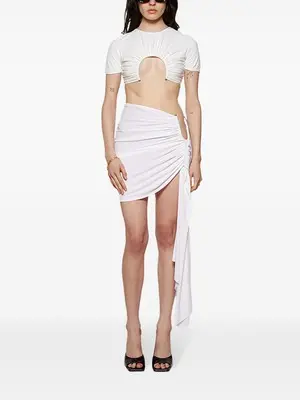Christopher Esber U-prong Short-sleeve T-shirt - White