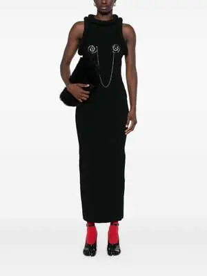 JEAN PAUL GAULTIER 3d-knit Maxi Dress