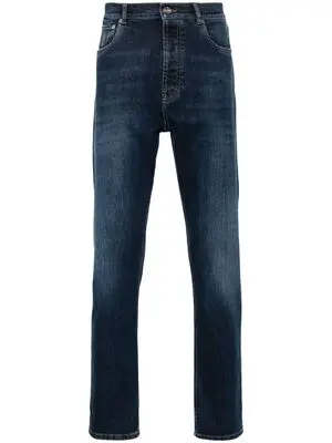 Brunello Cucinelli Straight-leg Jeans - Blue