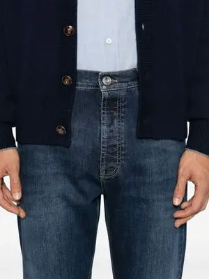Brunello Cucinelli Straight-leg Jeans - Blue