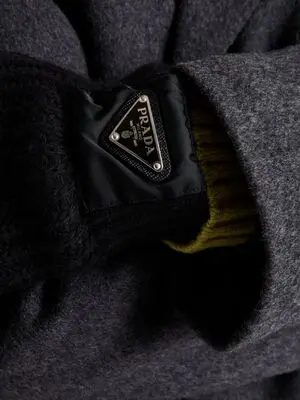 Prada Triangle-logo Gloves