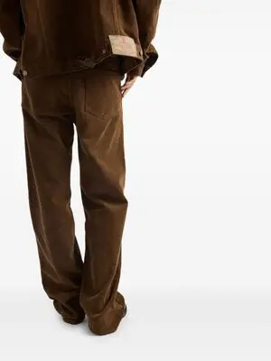 Prada Wide-leg Corduroy Pants