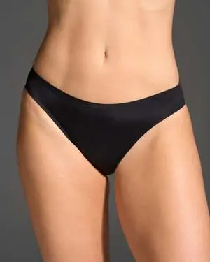 EBY Bikini Panties, Seamless - Black