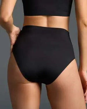 EBY Highwaisted Panties, Seamless - Black