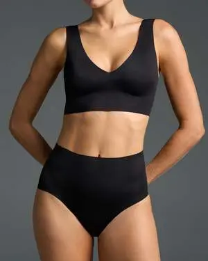 EBY Highwaisted Panties, Seamless - Black