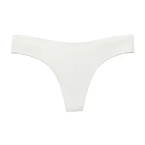 EBY Thong Panties, Seamless - Pearl