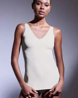 EBY Seamless Tank Top - Pearl