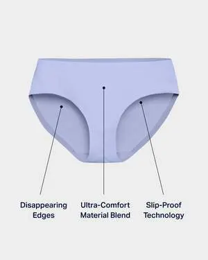 EBY Brief Panties, Seamless - Multicolor