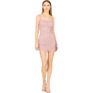 LARA NEW YORK Beaded Mini Dress
