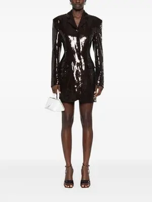 ROTATE BY BIRGER CHRISTENSEN Sequin Blazer Mini Dress