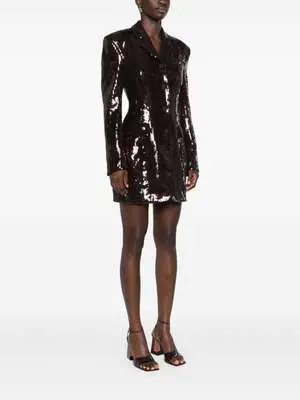 ROTATE BY BIRGER CHRISTENSEN Sequin Blazer Mini Dress