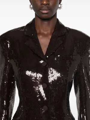 ROTATE BY BIRGER CHRISTENSEN Sequin Blazer Mini Dress