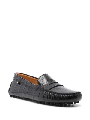 TOD'S Gommino Driving Loafers - Black