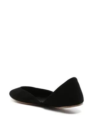 THE ROW Gemma Ballet Flats - Black