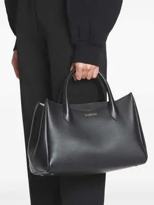 LANVIN Logo-stamp Tote Bag