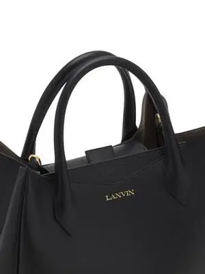 LANVIN Logo-stamp Tote Bag